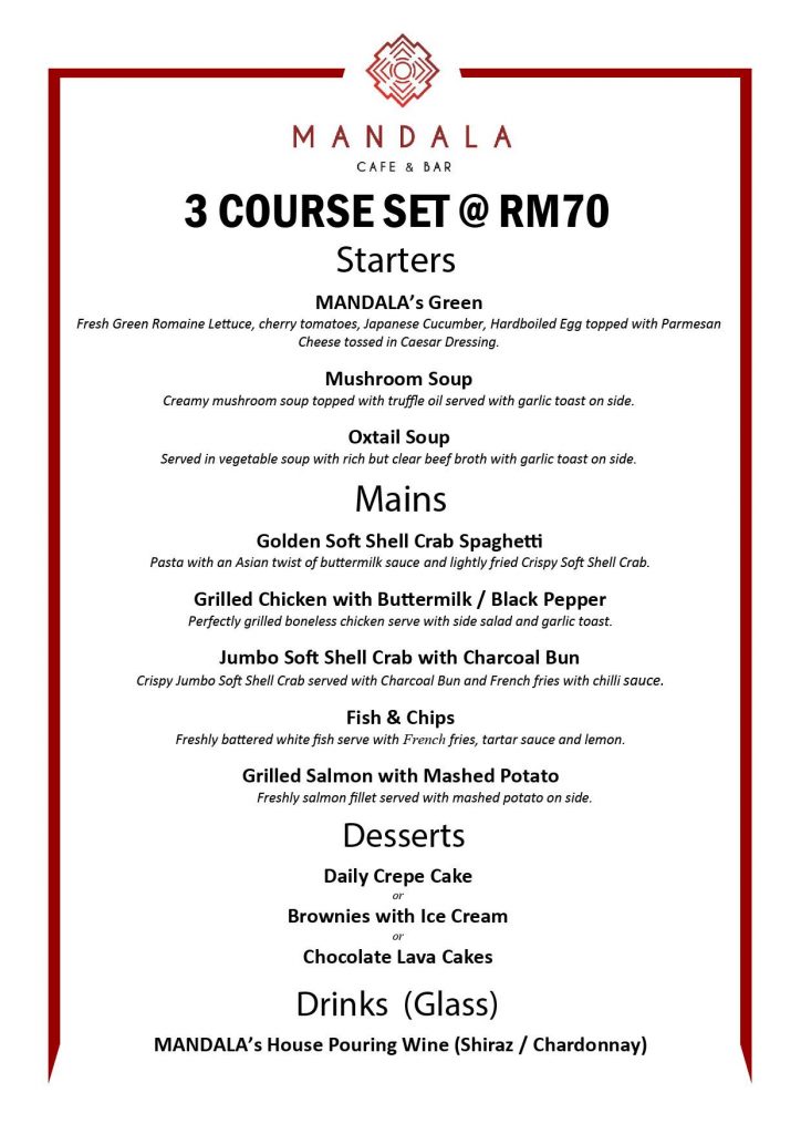 Mandala Café and Bar @ Publika - Mimi's Dining Room