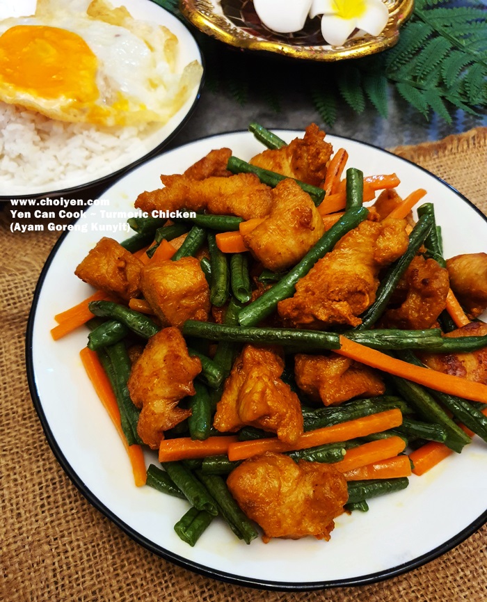 Yen Can Cook ~ Turmeric Fried Chicken (Ayam Goreng Kunyit) - Mimi's ...