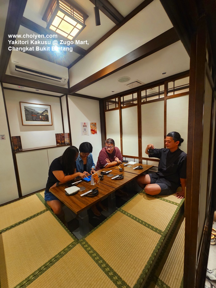 Yakitori Kakusu @ Zugo Mart, Changkat Bukit Bintang - Mimi's Dining Room